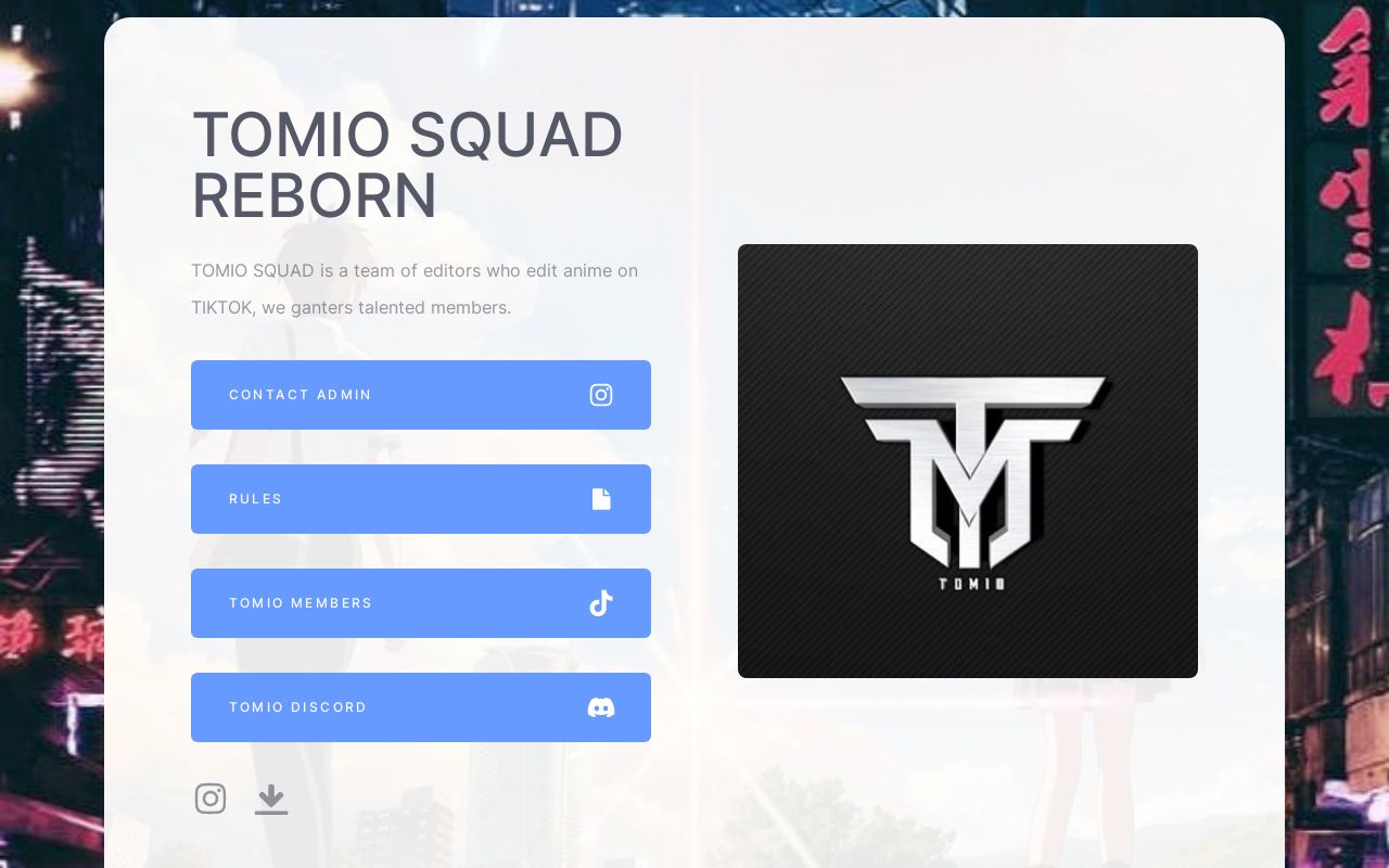 TOMIO SQUAD REBORN